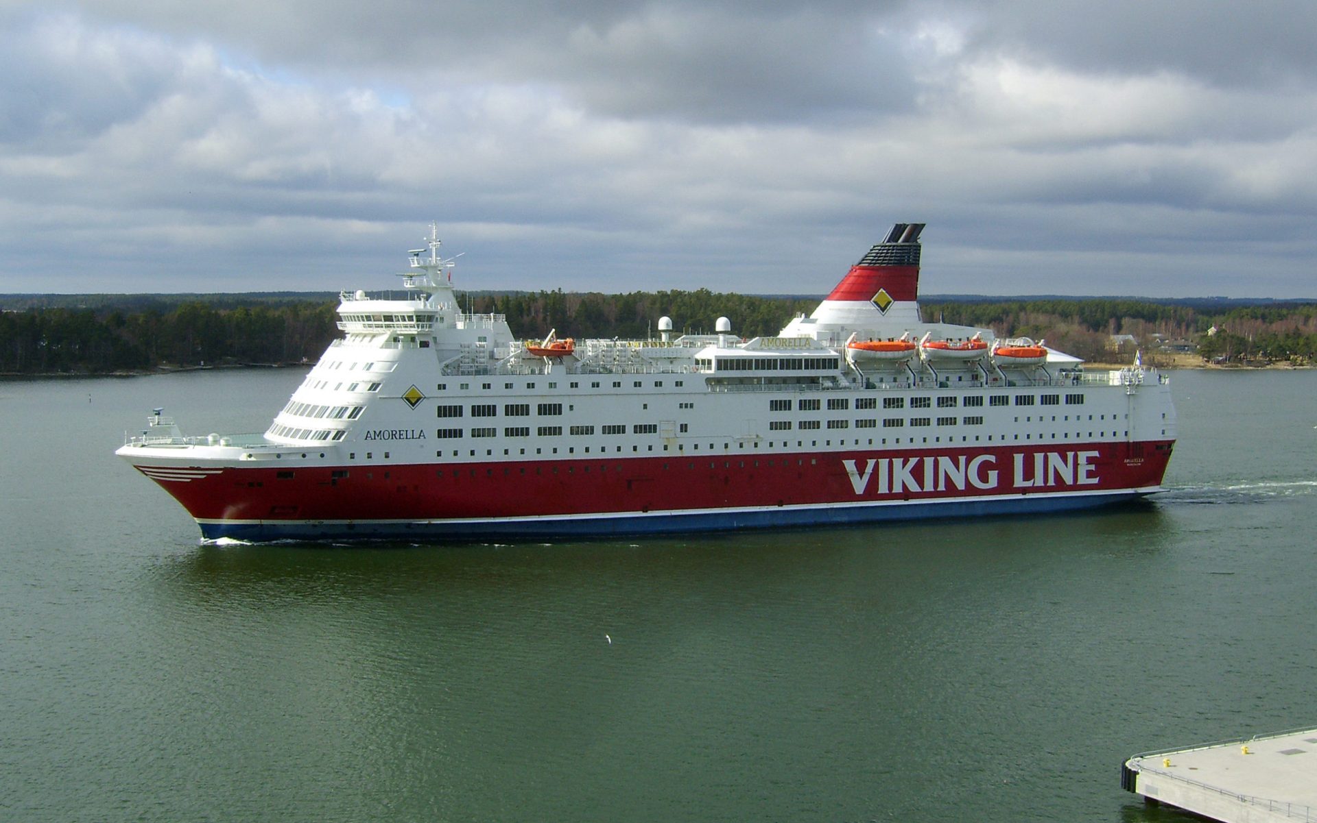 Viking’s Amorella runs aground – again | Ships Monthly