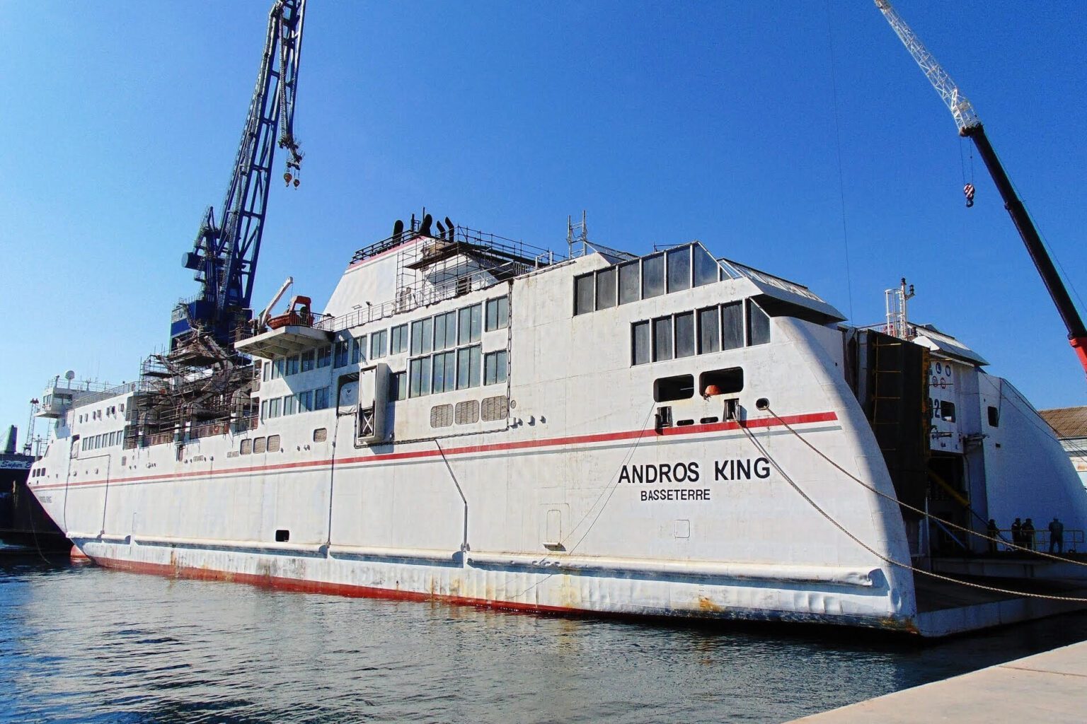 Golden Star Ferries converts Andros Star for service | Ships Monthly