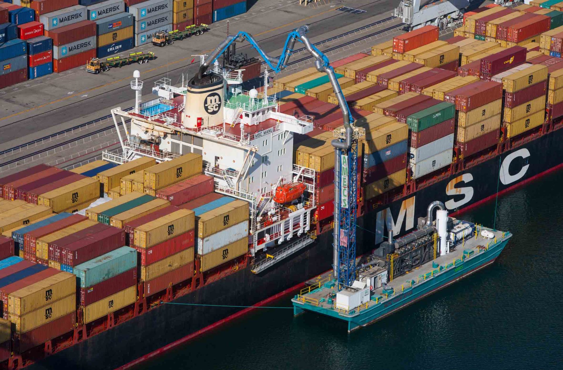 Barge-mounted scrubbing system | Ships Monthly