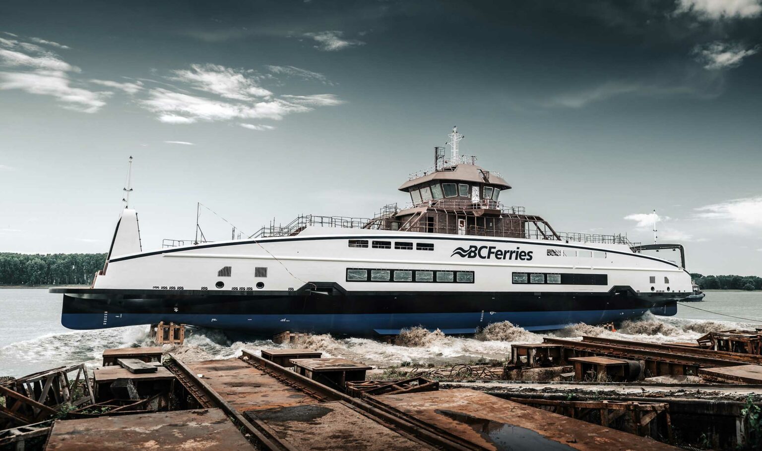 Damen launches fully electric-ready ferry for BC Ferries | Ships Monthly