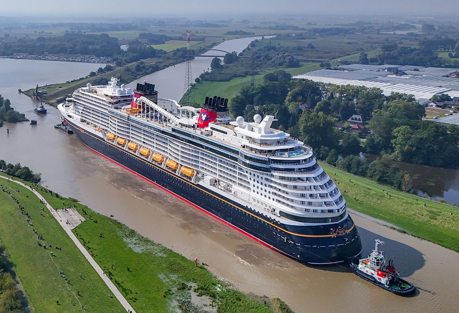 Disney Treasure heads out on sea trials | Ships Monthly