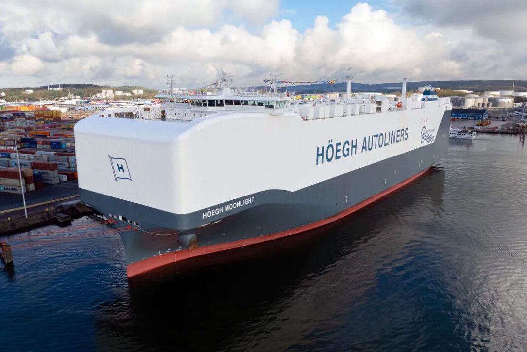 Höegh Autoliners officially names sixth Aurora class vessel | Ships Monthly
