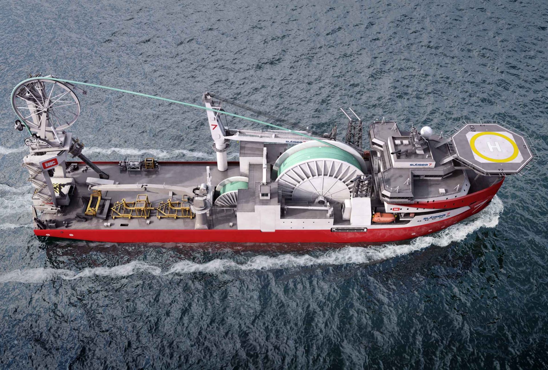 Subsea 7 celebrates build milestone and announces name | Ships Monthly