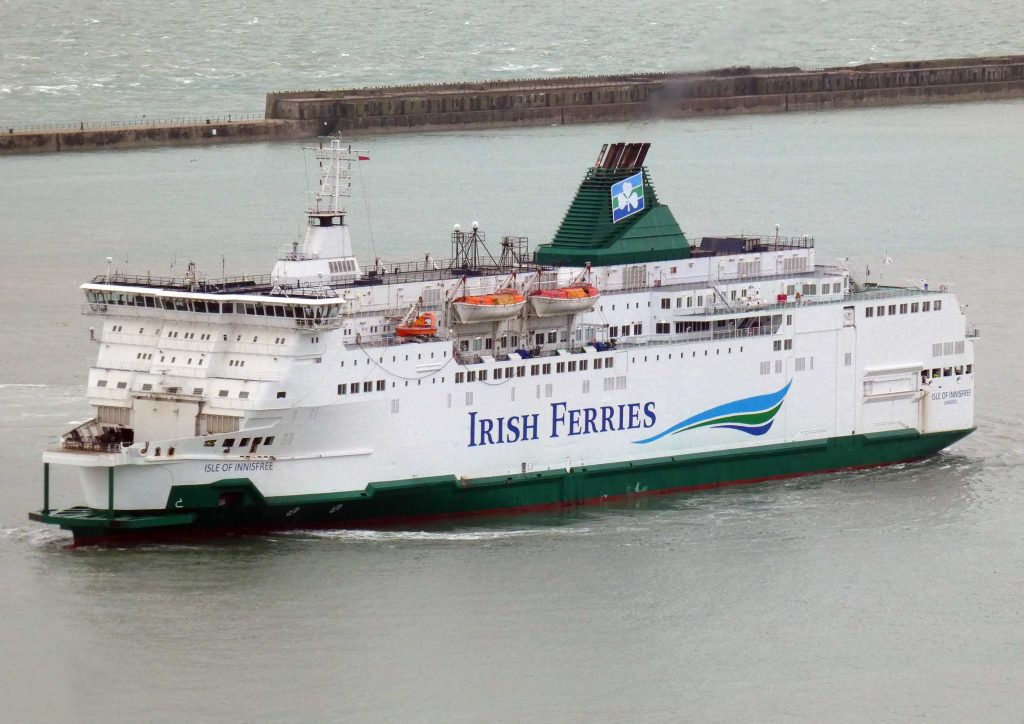 Isle of Innisfree Joins Irish Ferries’ Dover-Calais Service | Ships Monthly