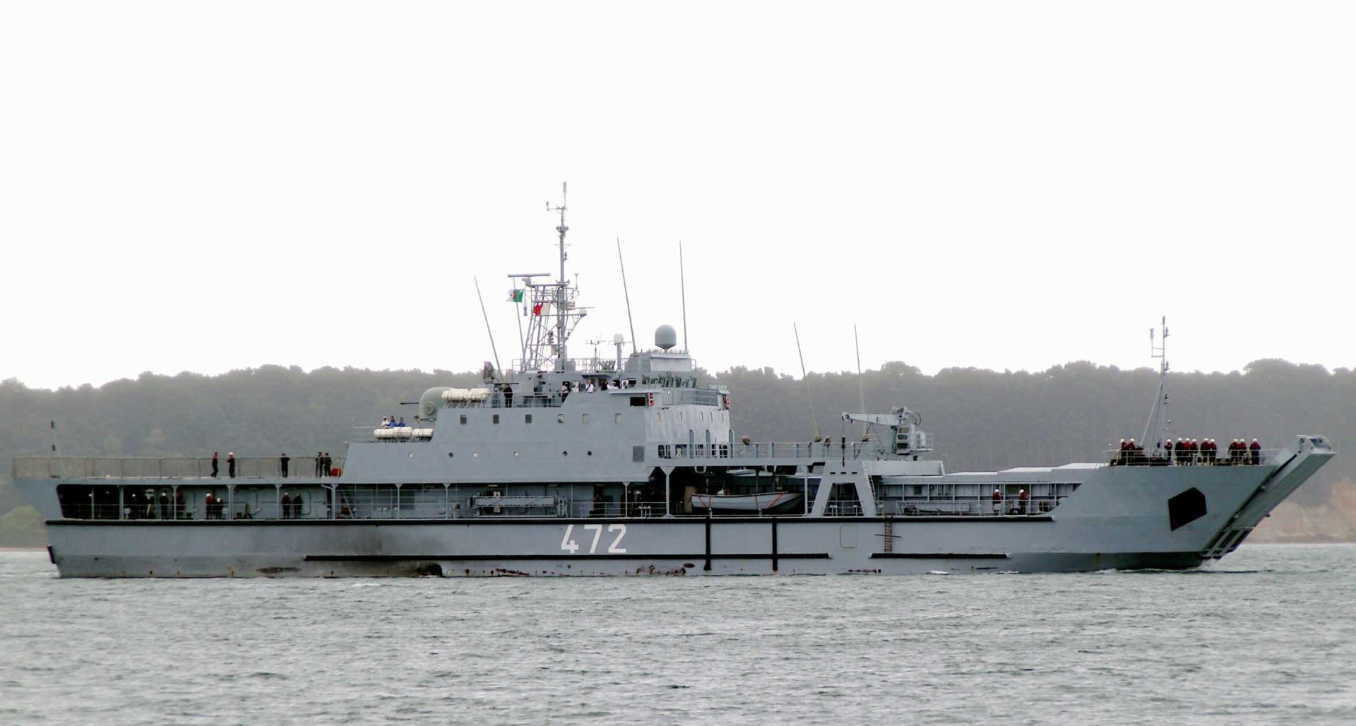 Algerian naval ship at Poole | Ships Monthly