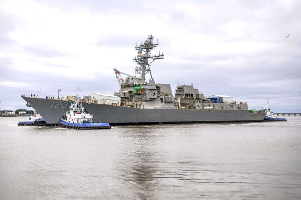 Latest Arleigh Burke destroyer officially named | Ships Monthly
