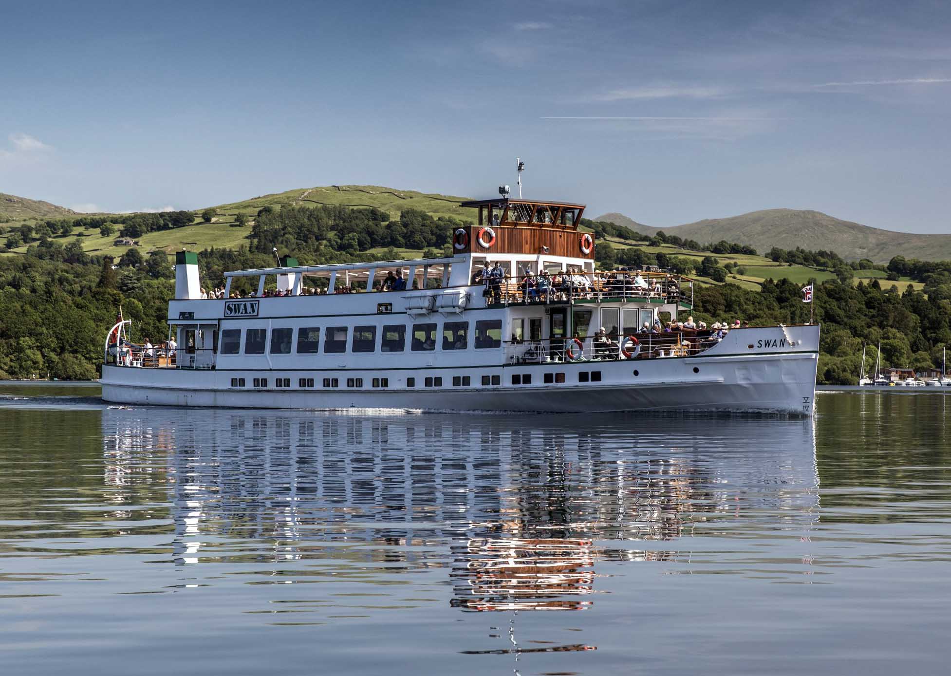 Windermere’s historic Lake steamers prepare for safety tests | Ships ...