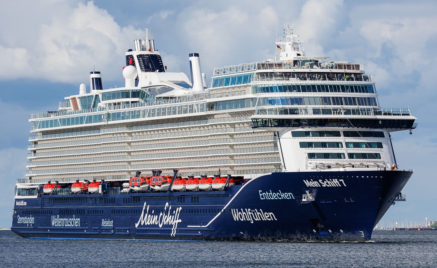 Mein Schiff 7 named in Kiel | Ships Monthly