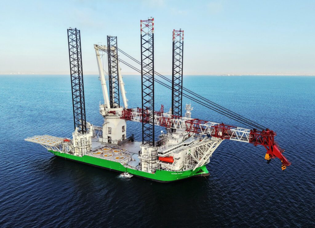 DEME Group Welcomes Next‑Generation Wind Installation Vessel Norse Wind ...