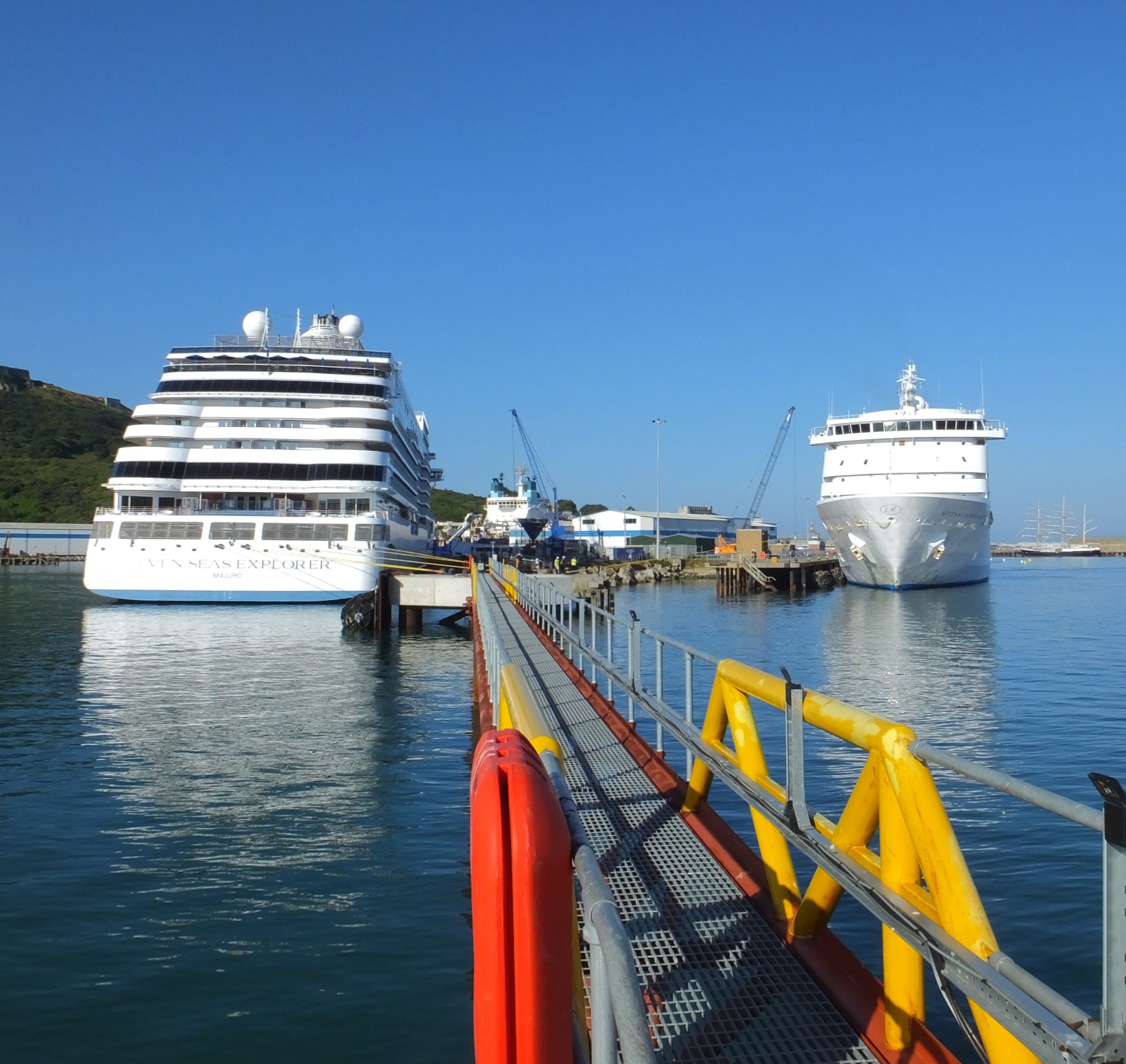 A luxurious day for Portland Port with two cruise callers | Ships Monthly