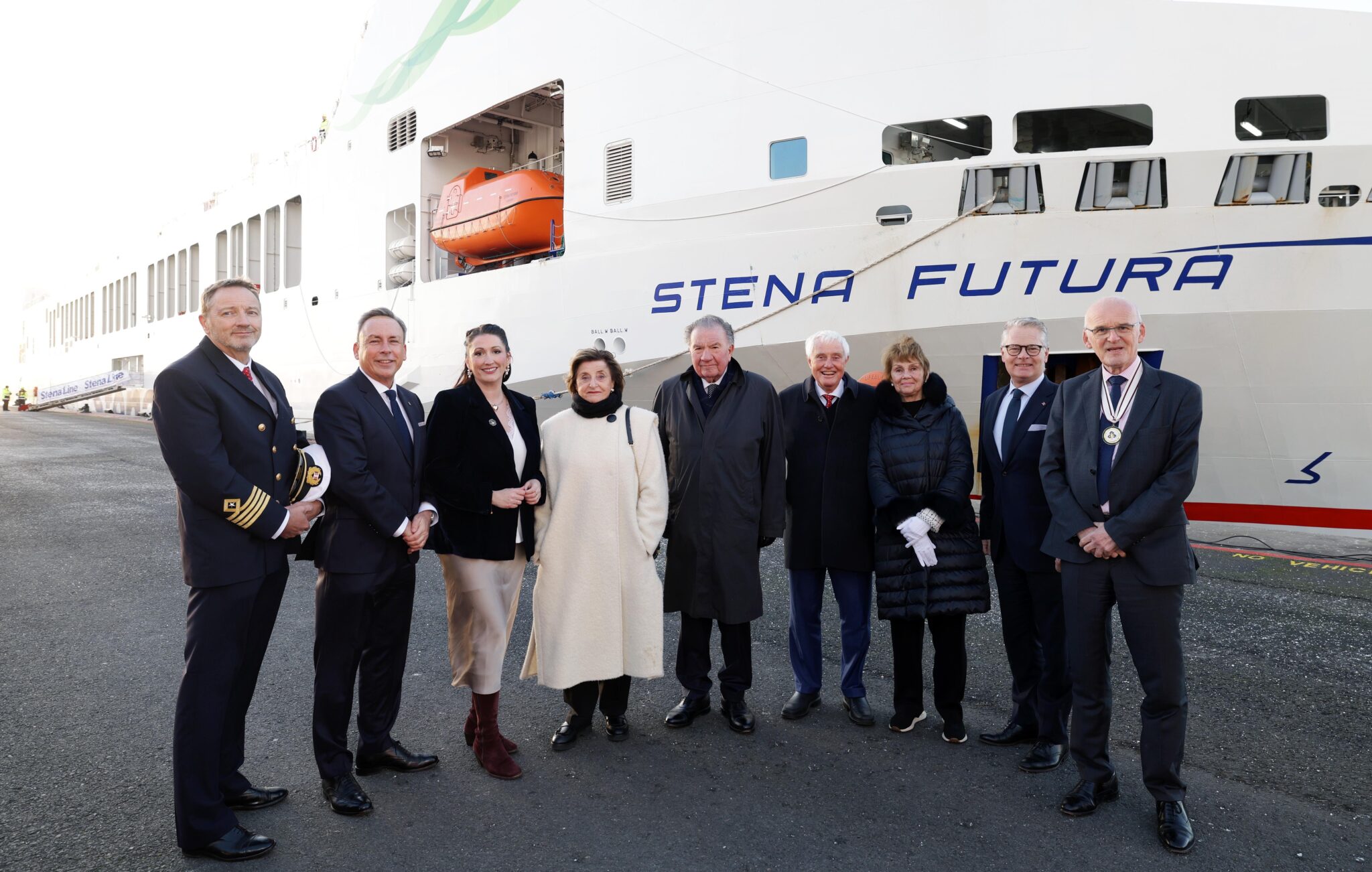 Stena Line Celebrates Naming Ceremony of Stena Futura | Ships Monthly