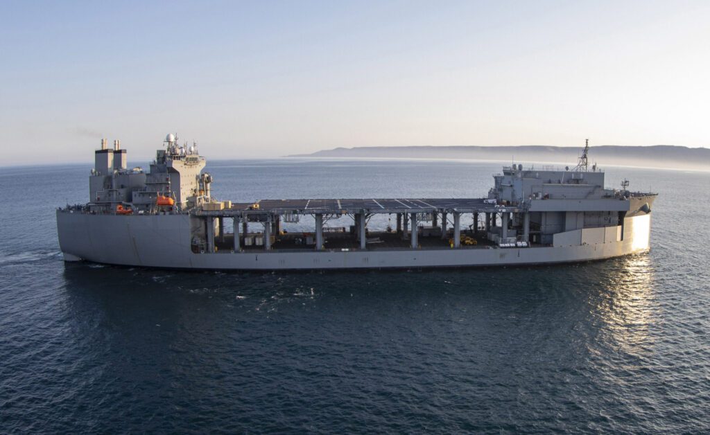 NASSCO Christens Final Expeditionary Sea Base Ship for US Navy | Ships ...