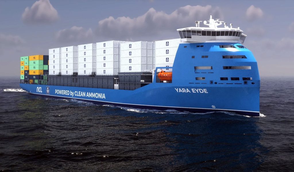 Yara launches first clean ammonia-powered containership | Ships Monthly